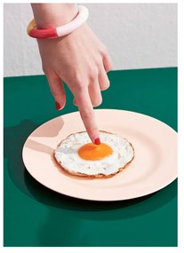 Paper Collective designové moderní obrazy Fried Egg (70 x 100 cm)
