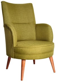 Atelier del Sofa Křeslo Victoria - Peanut Green, Zelená