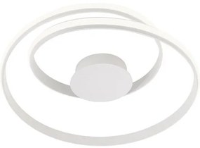 Redo Nástěnné/stropní LED svítidlo Torsion ø 550 mm, 4000K Barva: Bílá