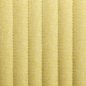 Jídelní židle 4 ks zelené textil 277104