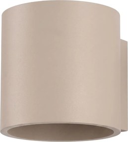 Sollux Lighting Nástěnné svítidlo ORBIS 1 taupe