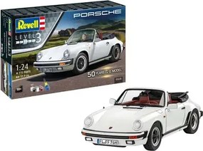 REVELL Dárková sada 50 let Porsche 911 G-Model / Plastikový model / 1: