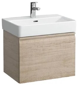 Laufen Pro S - Umyvadlová skříňka, 570x450x390 mm, 1 zásuvka, světlý dub H4833710964791