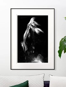 Designový obraz lipického koně do obývacího pokoje - Kůň Lipický 3, Série Vídeň | Anna Borkowska