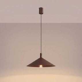 Sollux Lighting Závěsné svítidlo NOX 40 hnědé