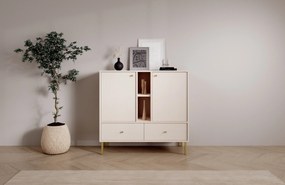 ADRK Furniture Komoda 2D 2S 2P Tili CHES-TIL-2D-2S-2P-BS