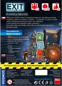 DINO EXIT úniková hra: Prokletý labyrint / pro 1-4 hráče / délka hry: