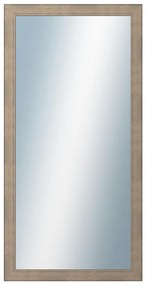 DANTIK - Zarámované zrcadlo - rozměr s rámem cca 50x100 cm z lišty ANDRÉ velká bronz (3159)
