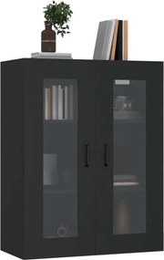 vidaXL Závěsná nástěnná skříňka 69,5 x 34 x 90 cm [812286] Barva: Černá