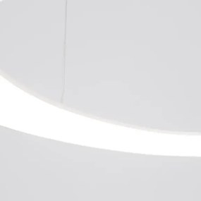 LED lustr Esteva 65 bílé