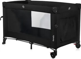 LIONELO Postýlka cestovní Ellen 3v1 Black Carbon / od 0 do 3 let / do