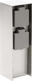 Zahradní zásuvka XPOtool – 230 V, šedá (62442)