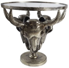 Bronzový konferenční stolek z hliníkové slitiny Bull, 56 cm