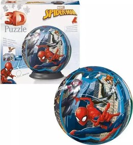 3d puzzle puzzle-ball spiderman 72 dílků