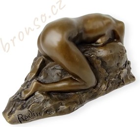 Danaid – La Danaide – A. Rodin, bronzová socha, klasické umělecké dílo