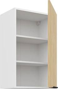 CREMONA bc | horní skříňka 45 G-72 1F policová | 45 cm | bílá/cremona