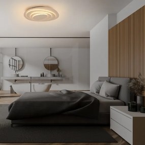 Brilagi - LED Stm stropní svítidlo MODERN MAXI LED/87W/230V 67x80 cm + DO