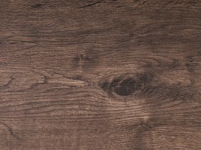 Psací stůl 100 x 50 cm tmavé dřevo HARISON Beliani