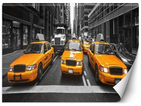 Fototapeta, Newyorské taxíky - 200x140 cm