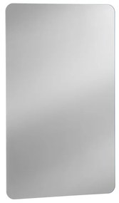 Koupelnové zrcadlo s LED osvětlením Stella 80 cm bílé
