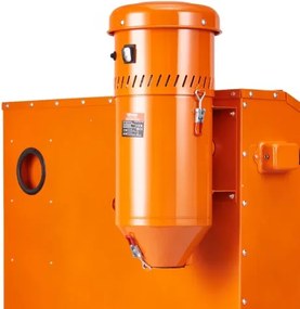 Dust Collection System: 1450 W Dust Collector Media Reclaimer s kapacitou 6,8 l
