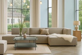 Designový konferenční stolek Harinder 75 cm olivovo-zelený