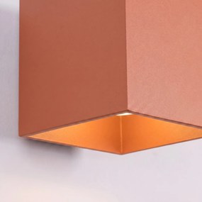 Sollux Lighting Nástěnné svítidlo QUAD 1 okrově červené