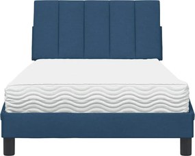 Postel s matrací Hanko modrá 100 x 200 cm textil 3310516
