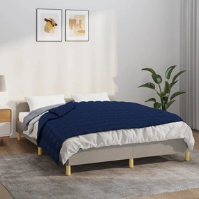 Zátěžová deka modrá 135 x 200 cm 10 kg textil 3154798
