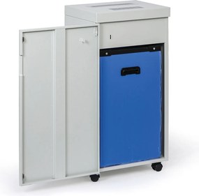 Průmyslová skartovačka s mikrořezem MDM215-60L, 15 listů, 60 l, kovové tělo
