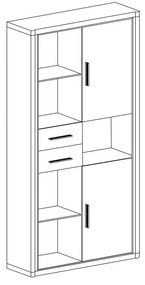 Dallas T - regál D23 - trufla