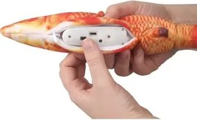 Flamingo Flounder Elektronická hračka pro kočky Ryba oranžová 30cm