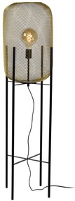 Lucide 45785/01/02 stojací lampa Mesh matně zlaté / mosaz, E27, 135cm