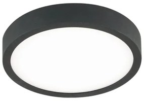 Orion DL 7-657/14 - LED Stropní svítidlo BULLY LED/12W/230V pr. 14 cm černá