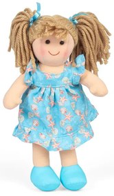 Bigjigs Toys Látková panenka Maisie - malá 25 cm