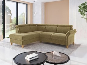 XXXLutz ROHOVÁ SEDAČKA, textil, olivově zelená Sit & More - Sedací soupravy - 00014402572H