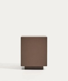 Betonový zahradní stolek 35x35 cm Rustella – Kave Home
