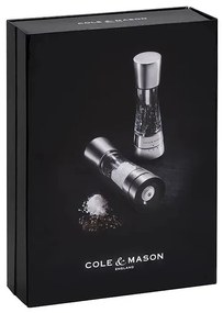 Cole&Mason Sada mlýnků na pepř a sůl Derwent Titanium Gourmet Precision+