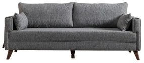 Hanah Home Třímístná pohovka BELLA šedá 208 cm 825BLC1499