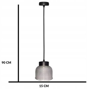 Lustr na lanku LIVERPOOL 1xE27/40W/230V