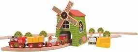Bigjigs Rail Větrný mlýn / od 3 let