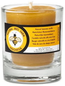 Milujeme Kameny Vonná svíčka Včelí vosk - malá