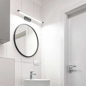 TK Lighting Černé LED svítidlo nad zrcadlo Gallery 62cm 20W TK18002