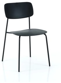 Černé jídelní židle v sadě 2 ks Primary - Tomasucci