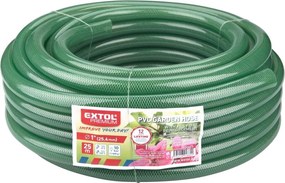Hadice zahradní průhledná GARDEN, 1", 25m, 320g/m, rozměr 25/31mm, tl.stěny 3mm, EXTOL PREMIUM