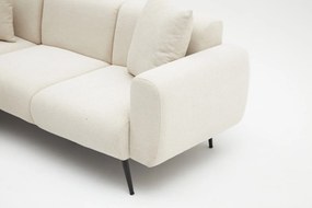 Hanah Home Rohová pohovka SIDE krémová levá 252 cm