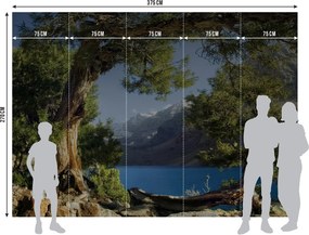 Fototapeta na míru Horské Jezero | Vliesová fototapeta na zed' | DFTNXXL1113