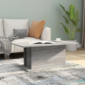 Konferenční stolek šedý sonoma 102x55,5x40 cm kompozitní dřevo