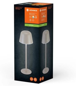 Béžová LED stolní lampa USB ENDURA, laditelná bílá