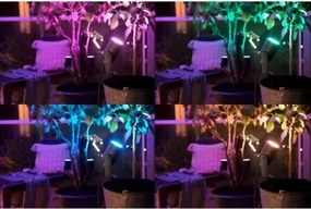 Venkovní spotové zemní/nástěnné svítidlo Philips Hue Lily 17415/30/P7 2200K-6500K RGB